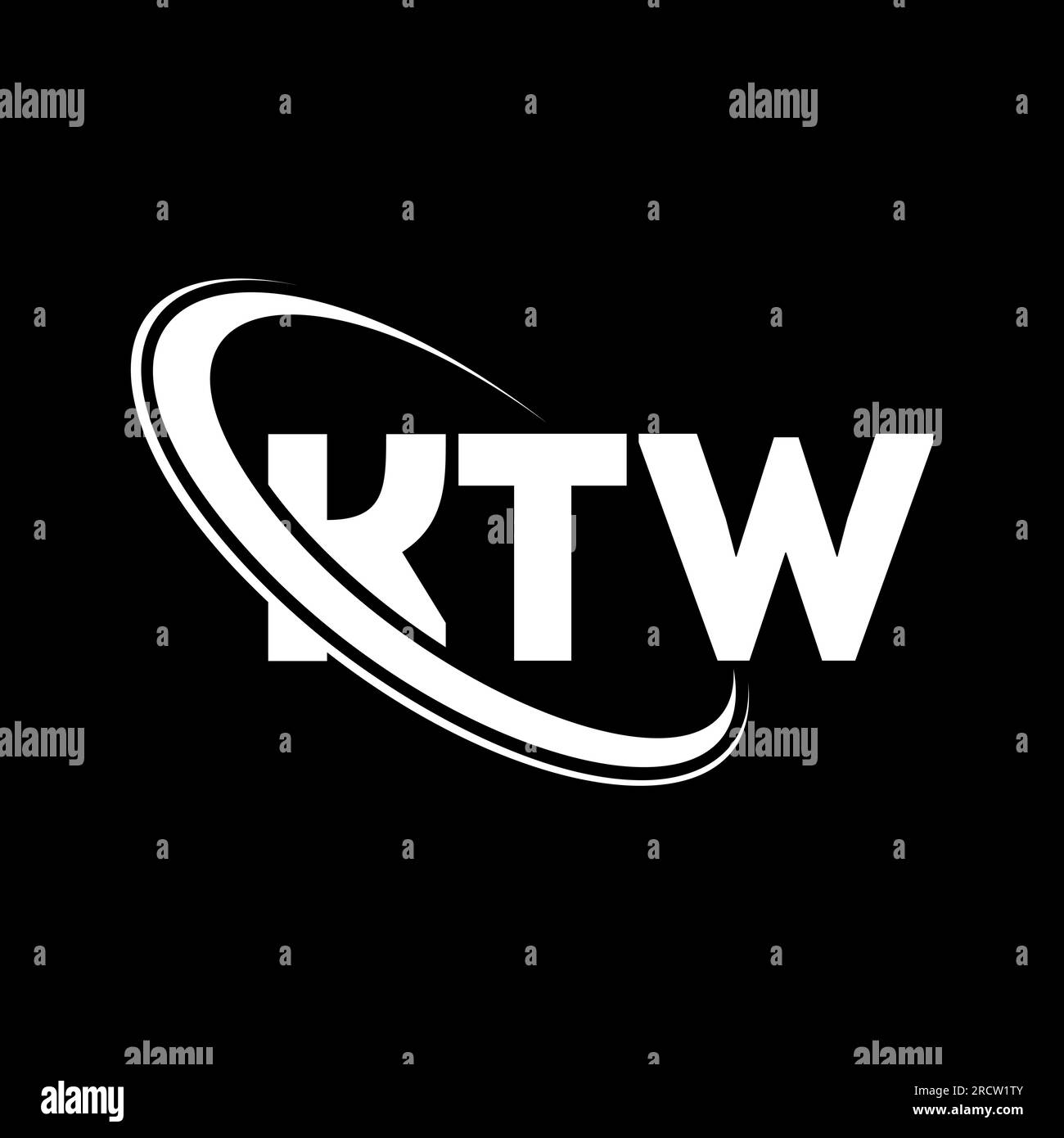 Ktw logo design hi-res stock photography and images - Alamy