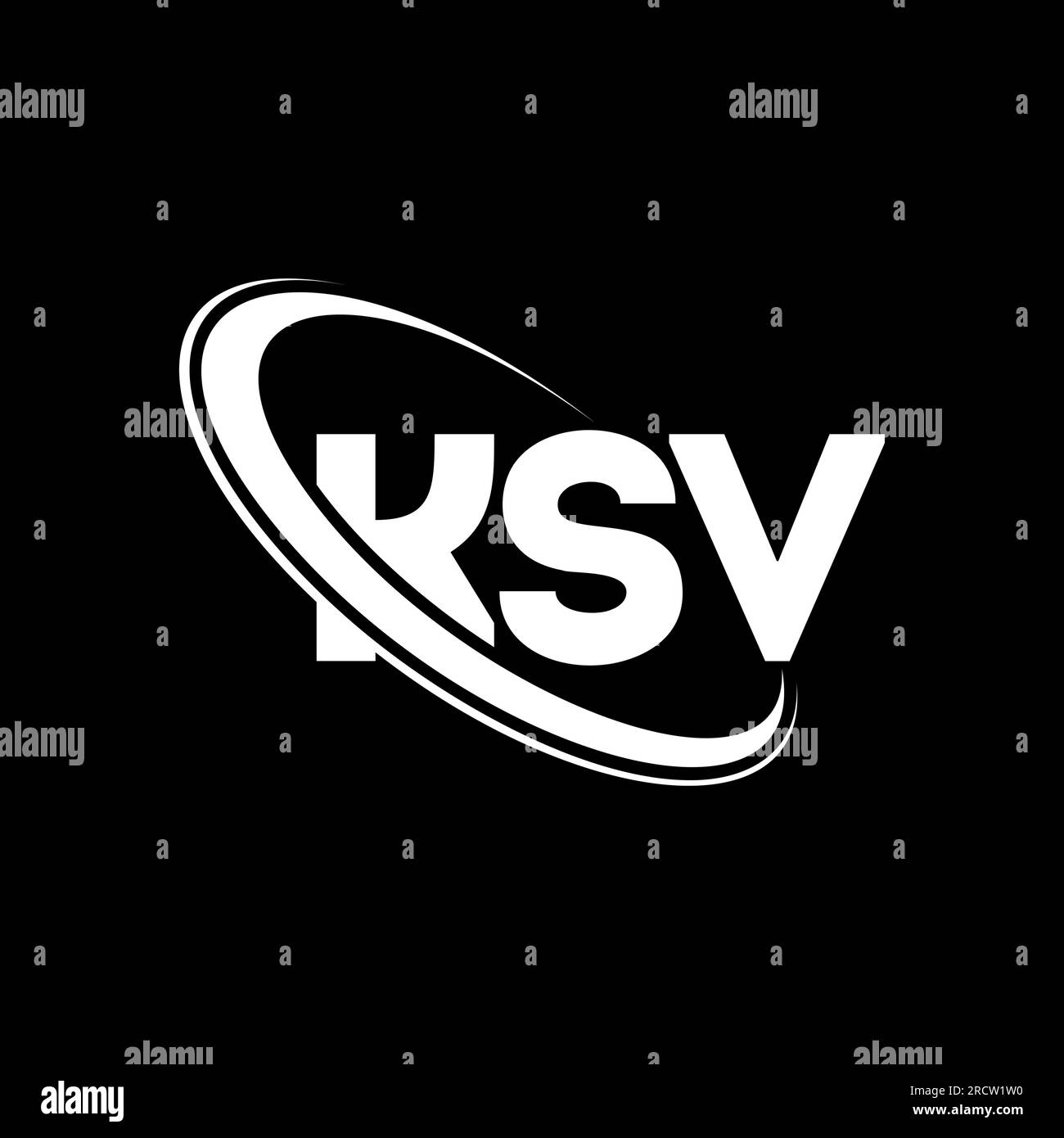 Ksv logo design hi-res stock photography and images - Alamy