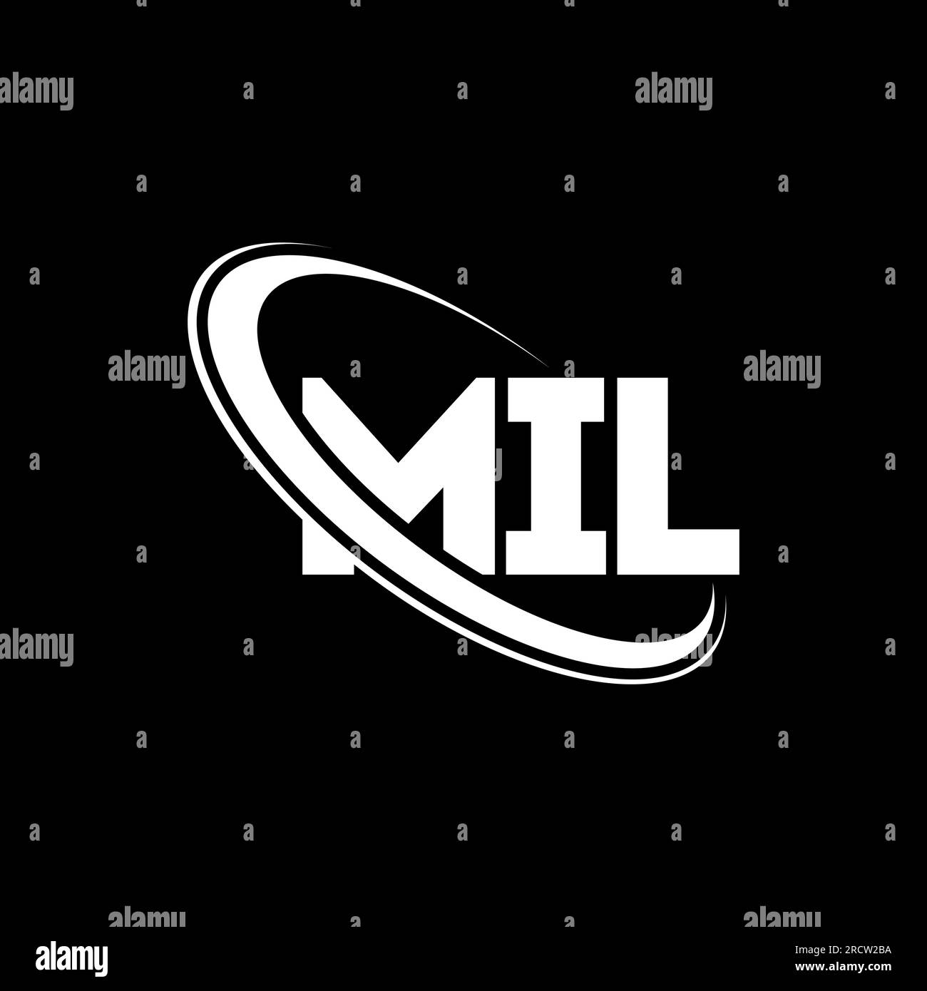 Mil circle logo hi-res stock photography and images - Alamy