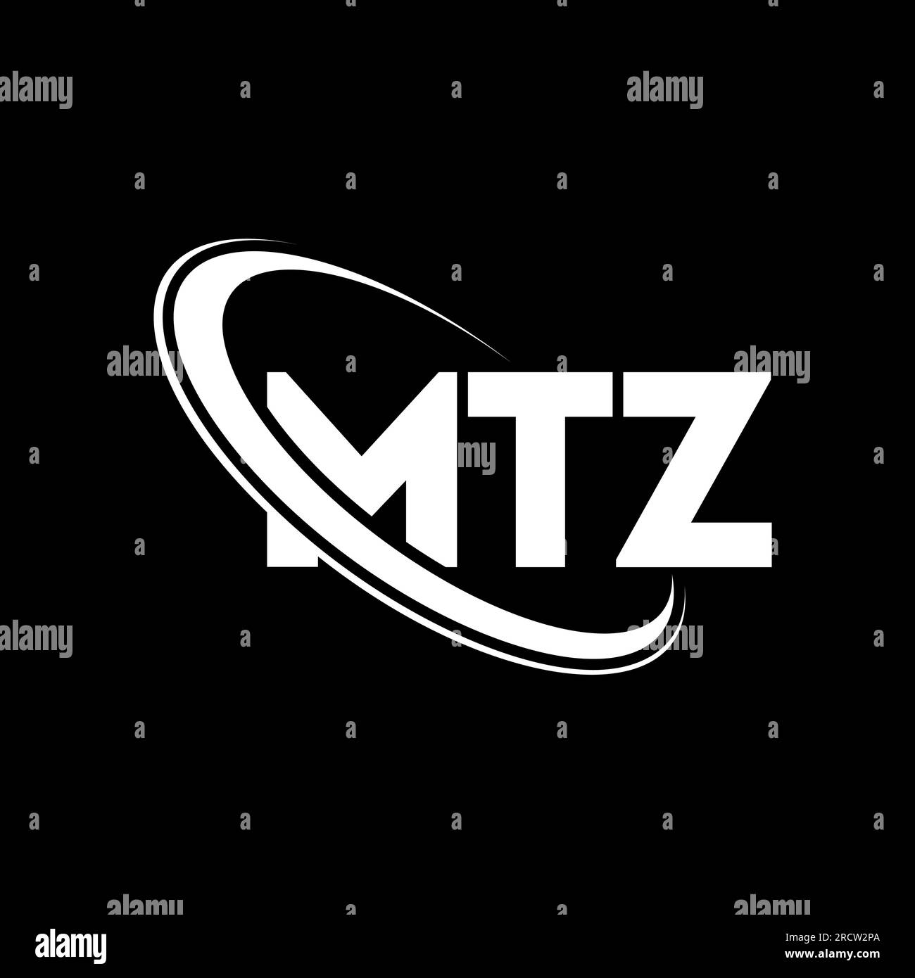 Mtz minimalist logo Black and White Stock Photos & Images - Alamy