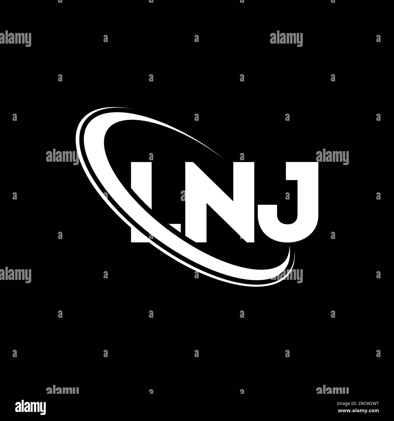 Lnj minimalist logo hi-res stock photography and images - Alamy