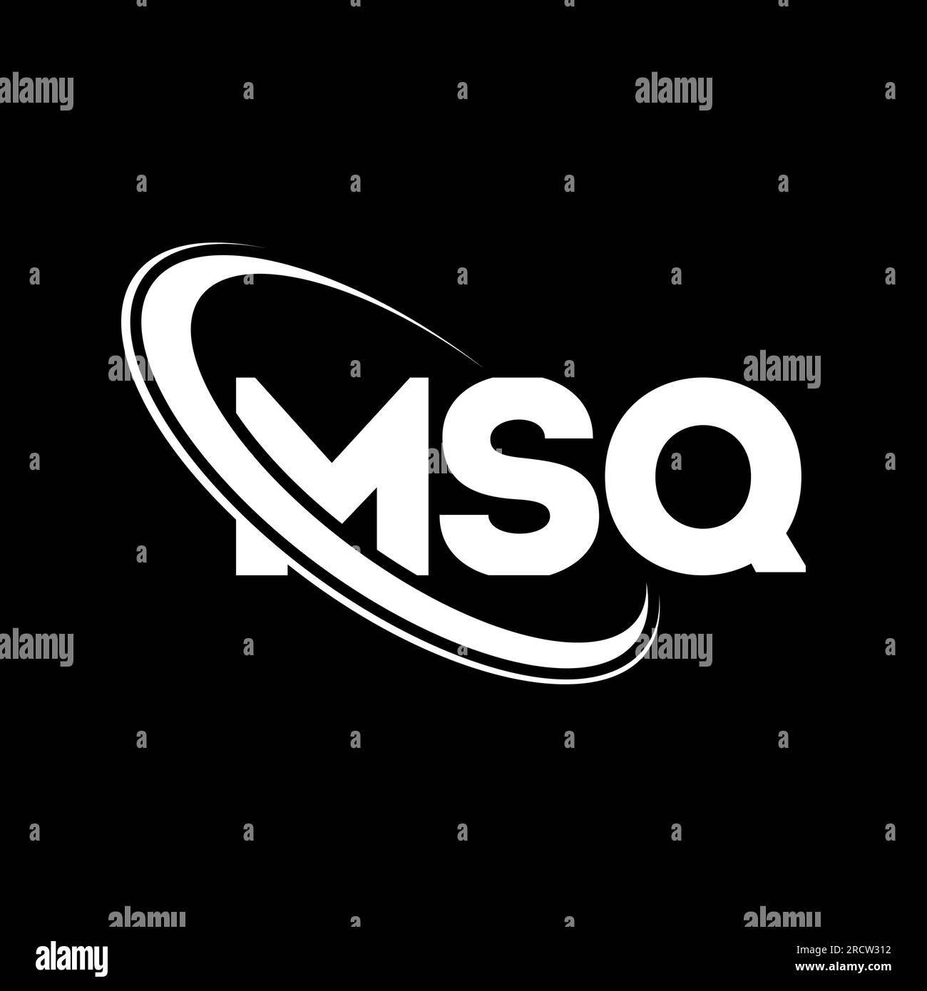 Msq minimalist logo Stock Vector Images - Alamy