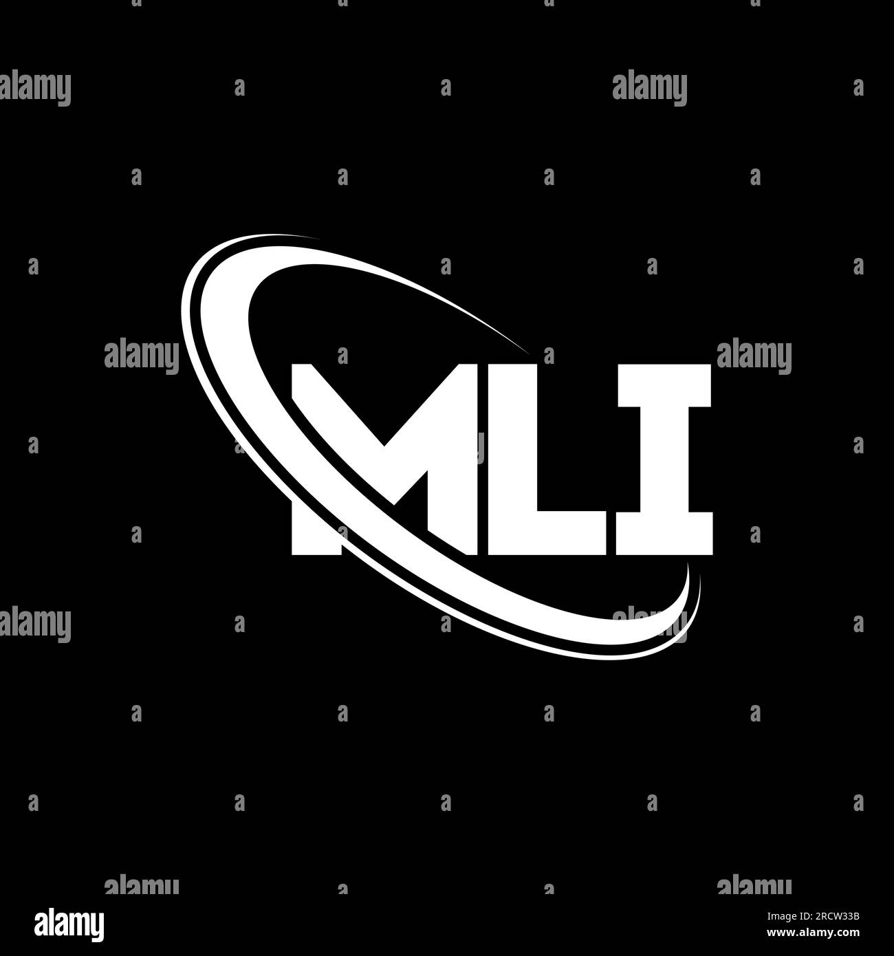 Mli logo design Stock Vector Images - Alamy