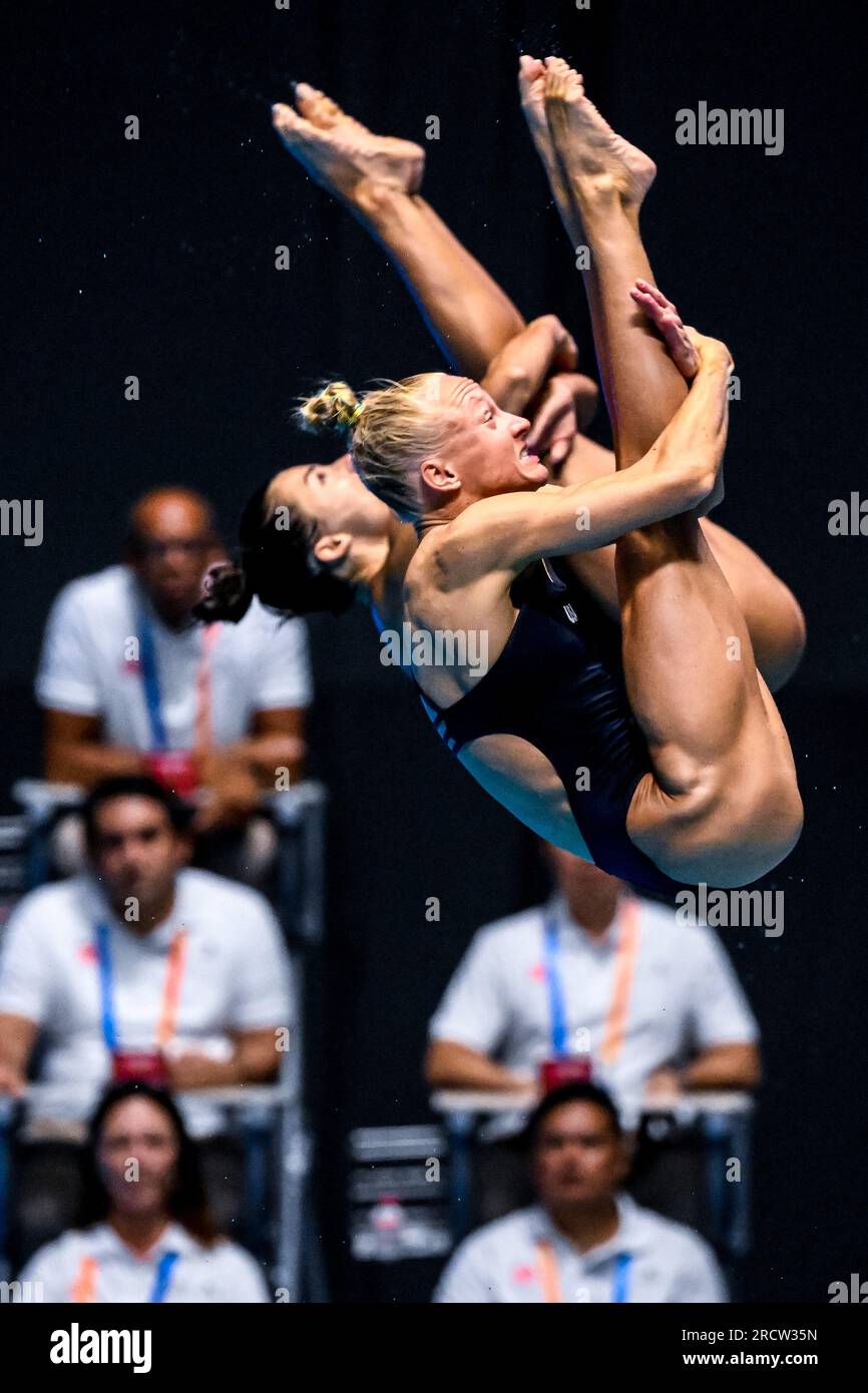 Fukuoka, Japan. 17th July, 2023. Sarah Bacon of United States of ...