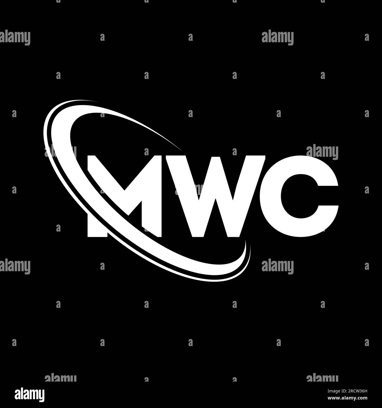 Mwc minimalist logo hi-res stock photography and images - Alamy