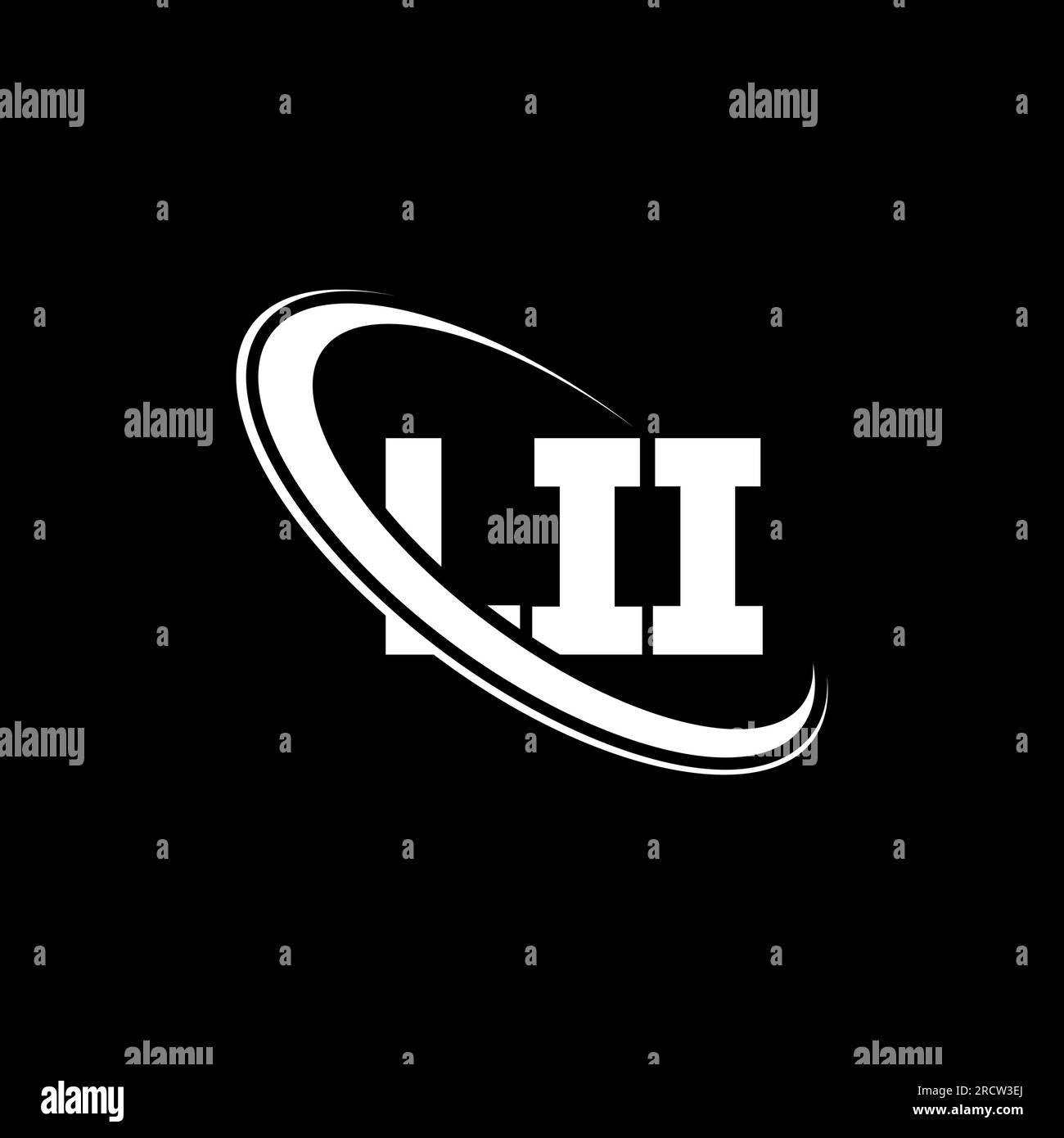 LII logo. LII letter. LII letter logo design. Initials LII logo linked ...