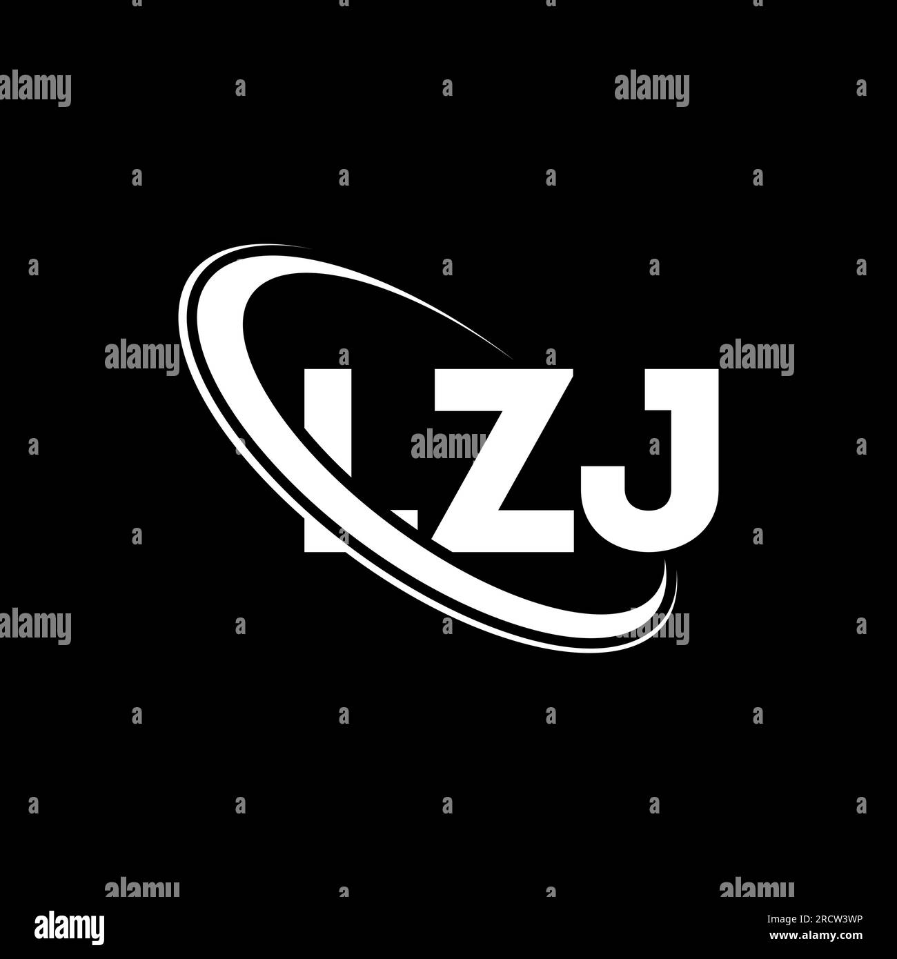 Lzj circle logo hi-res stock photography and images - Alamy