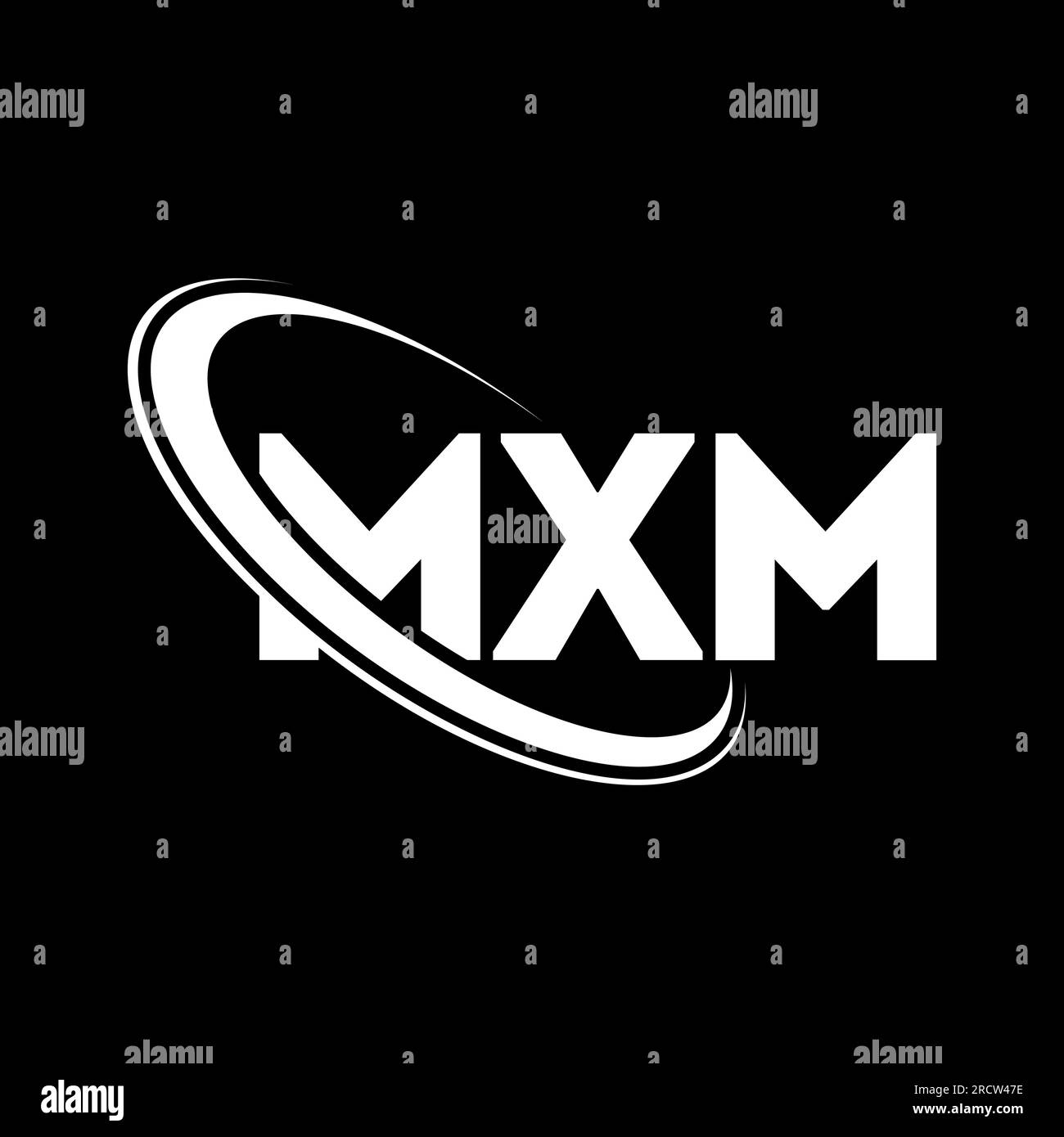 MXM logo. MXM letter. MXM letter logo design. Initials MXM logo linked ...