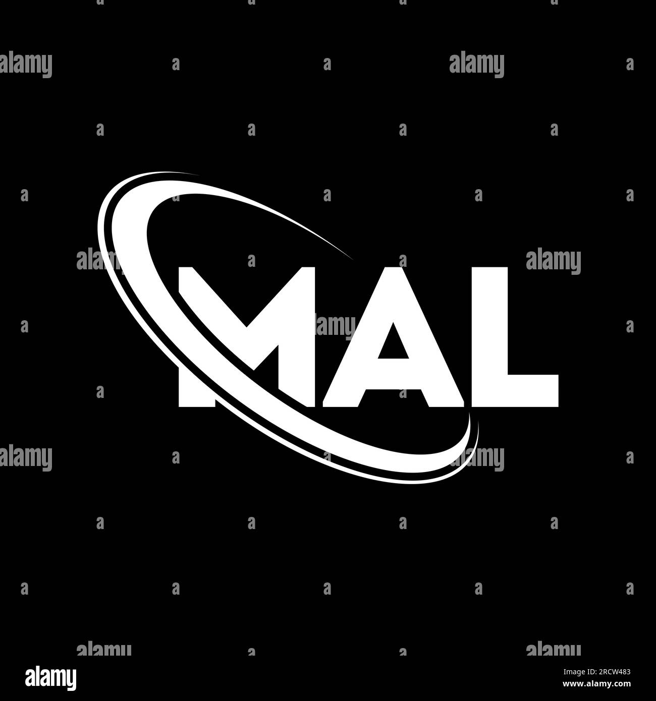 Mal minimalist logo Stock Vector Images - Alamy