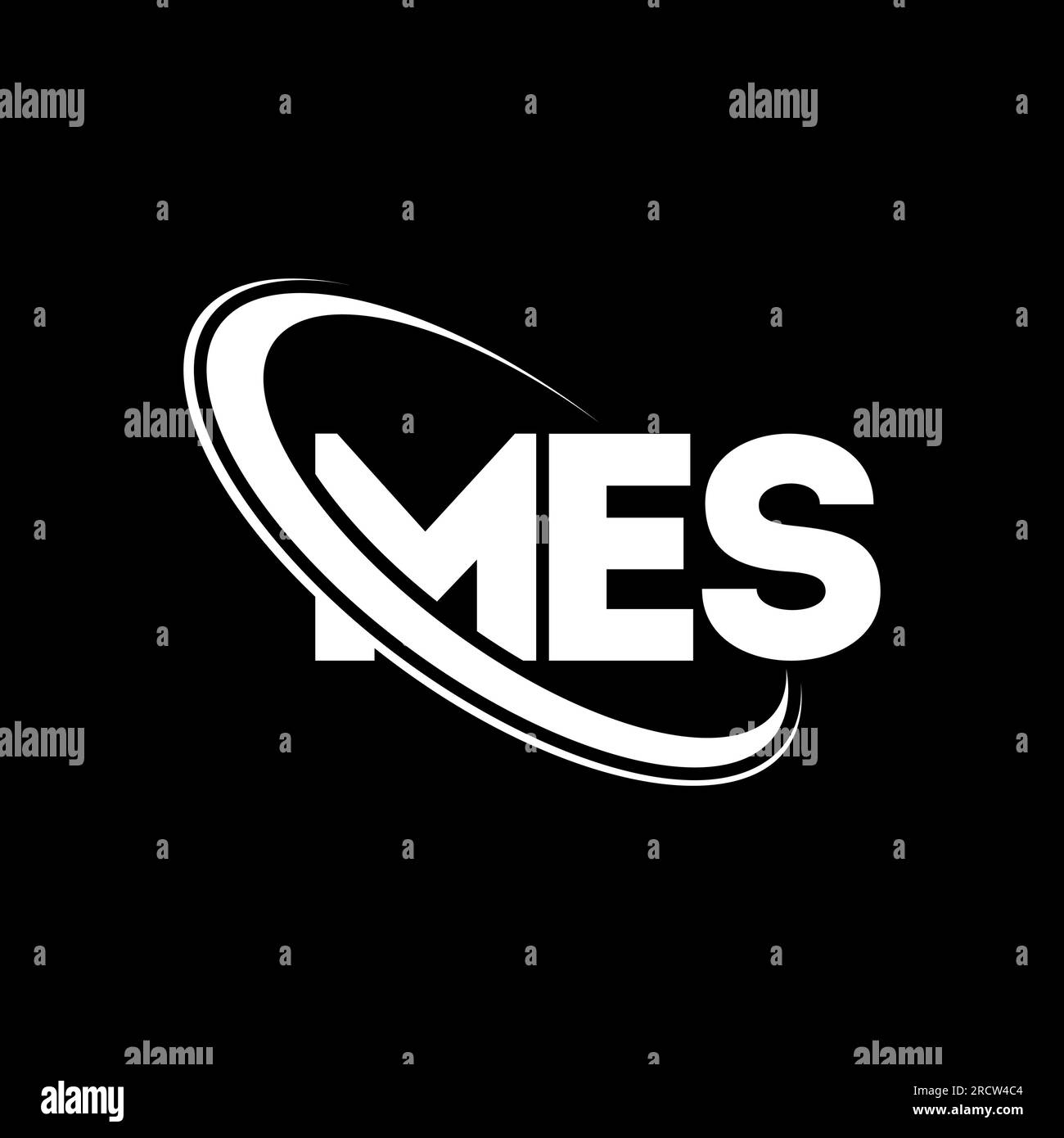 Mes logo design Stock Vector Images - Alamy