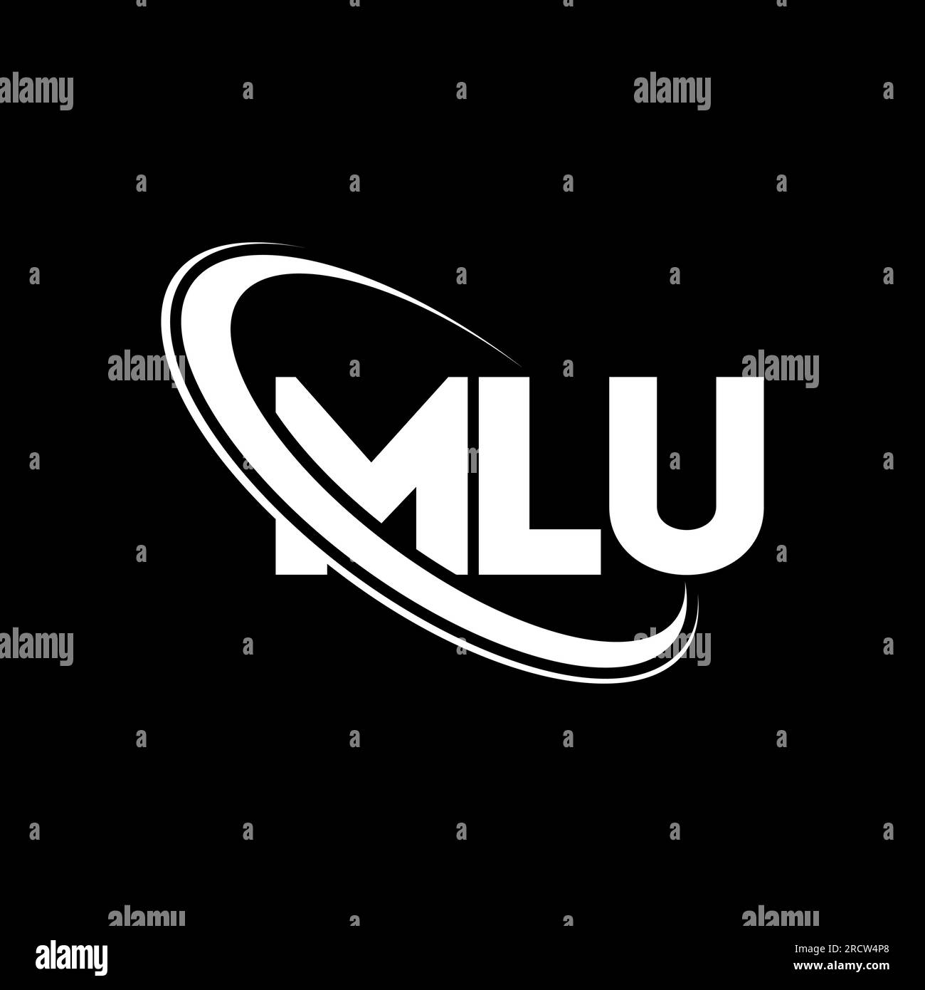 Mlu logo design hi-res stock photography and images - Alamy