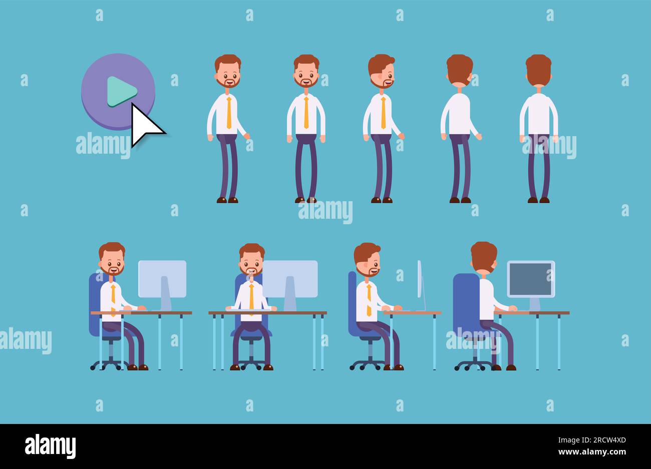 Rocket animation Stock Vector Images - Alamy