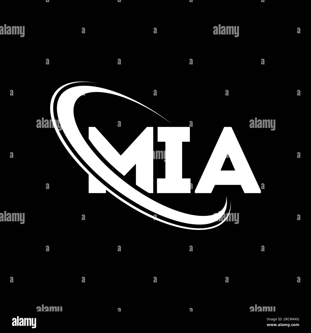 Mia circle logo hi-res stock photography and images - Alamy