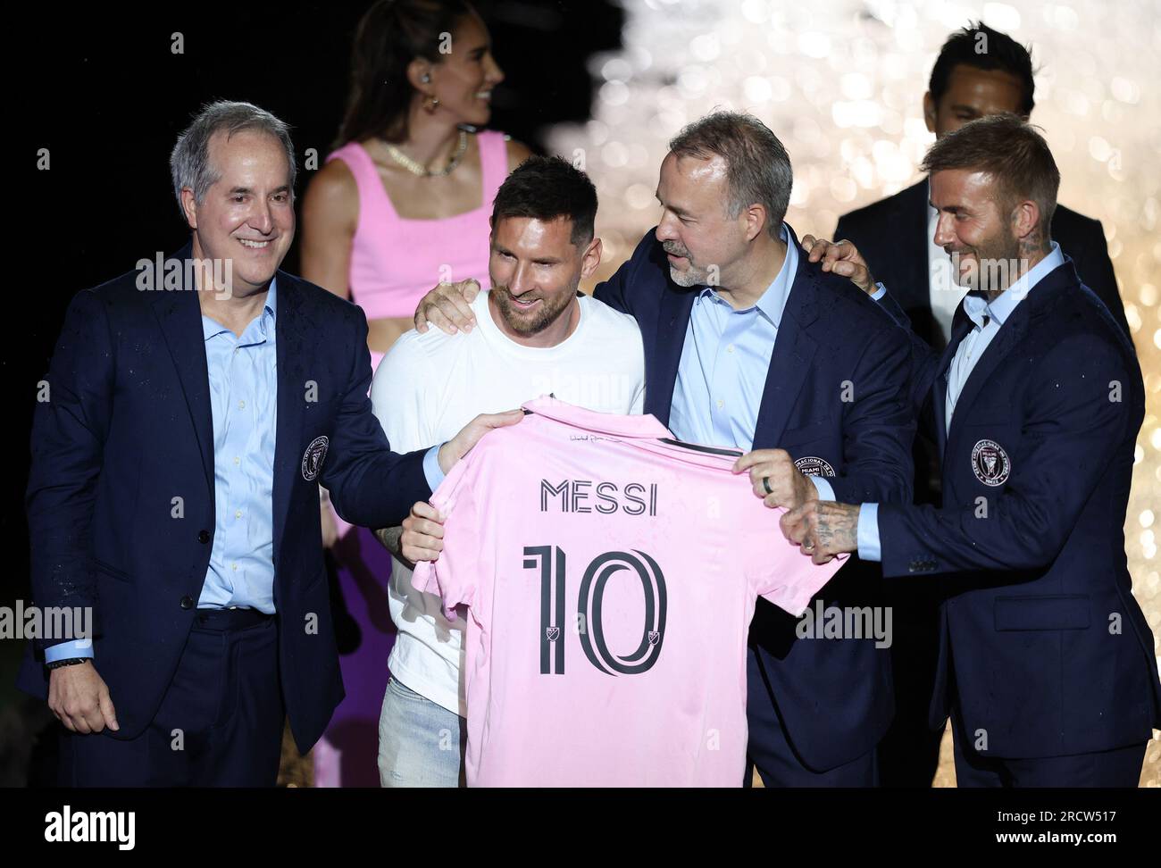 FORT LAUDERDALE, FLORIDA, UNITED STATES - JULY 16: Argentine superstar ...