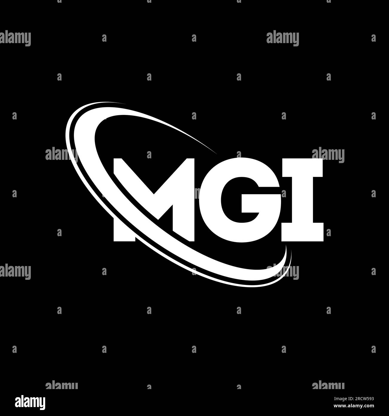 MGI logo. MGI letter. MGI letter logo design. Initials MGI logo linked ...