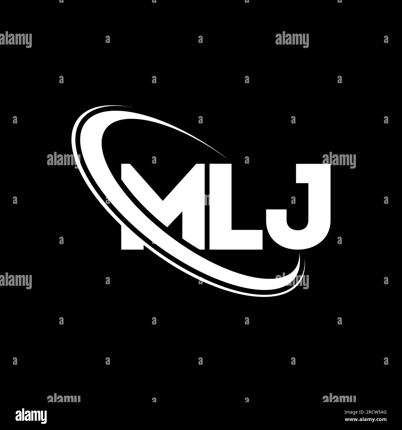 Mlj letter Stock Vector Images - Alamy