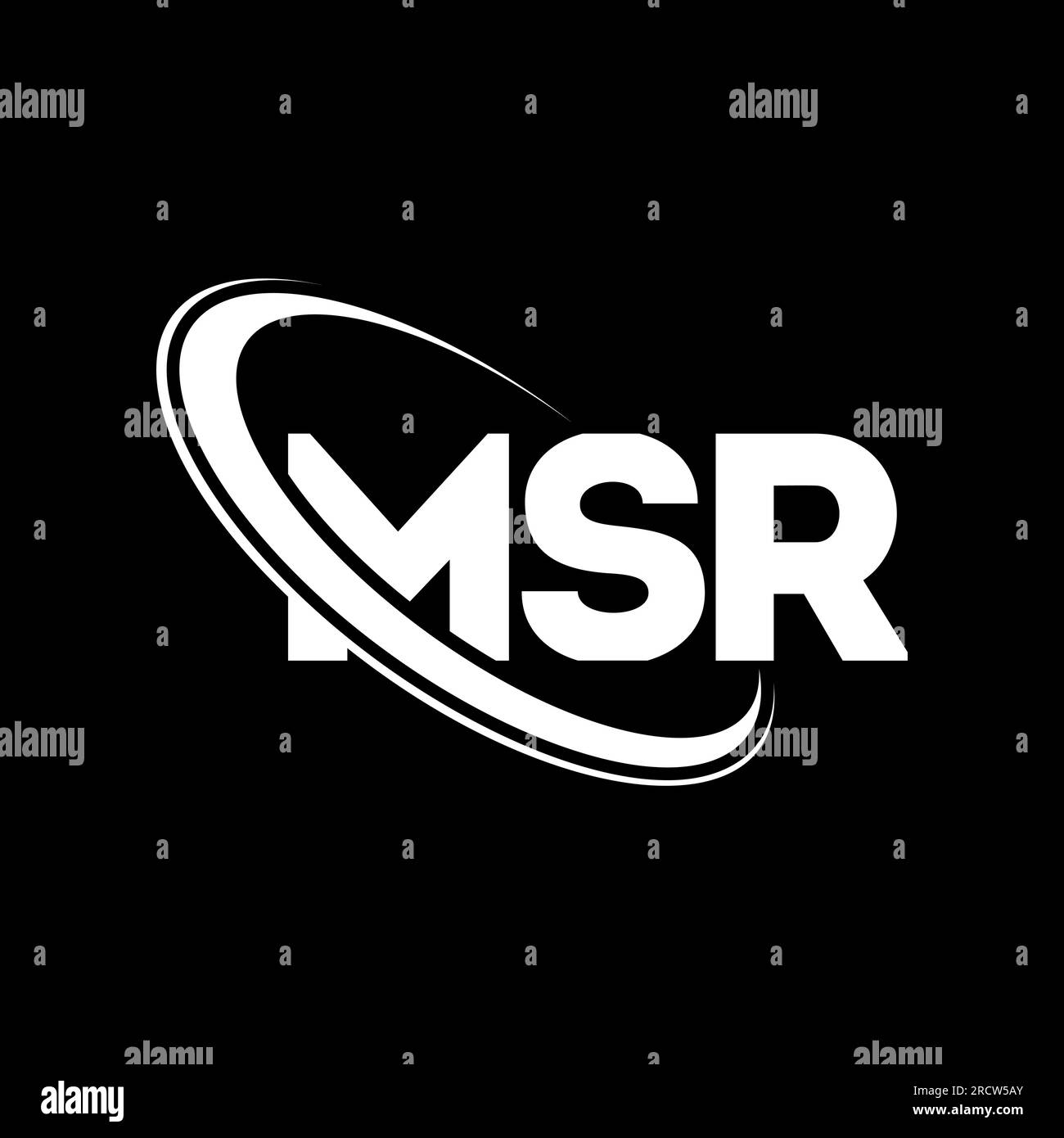 MSR logo. MSR letter. MSR letter logo design. Initials MSR logo linked ...