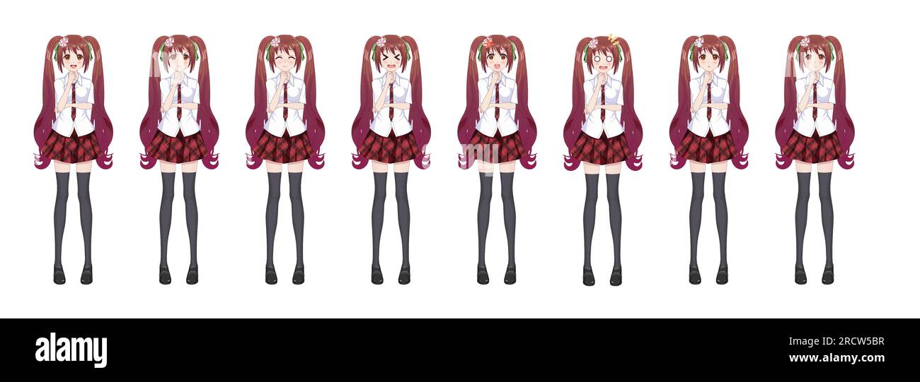 School girl tights Cut Out Stock Images & Pictures - Alamy