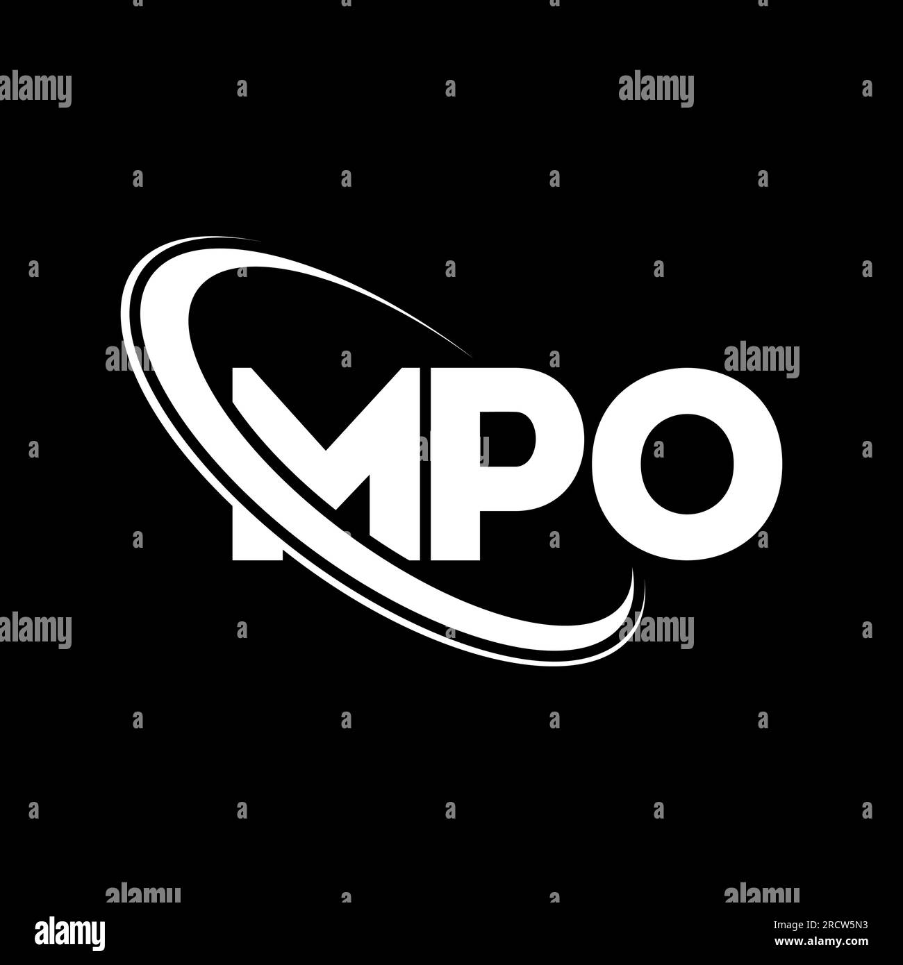 Mpo logo design hi-res stock photography and images - Alamy
