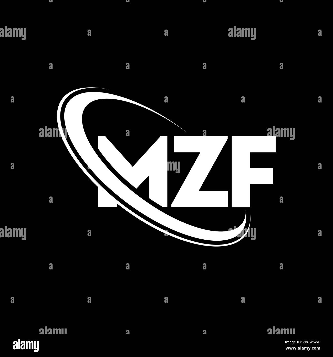Mzf minimalist logo hi-res stock photography and images - Alamy