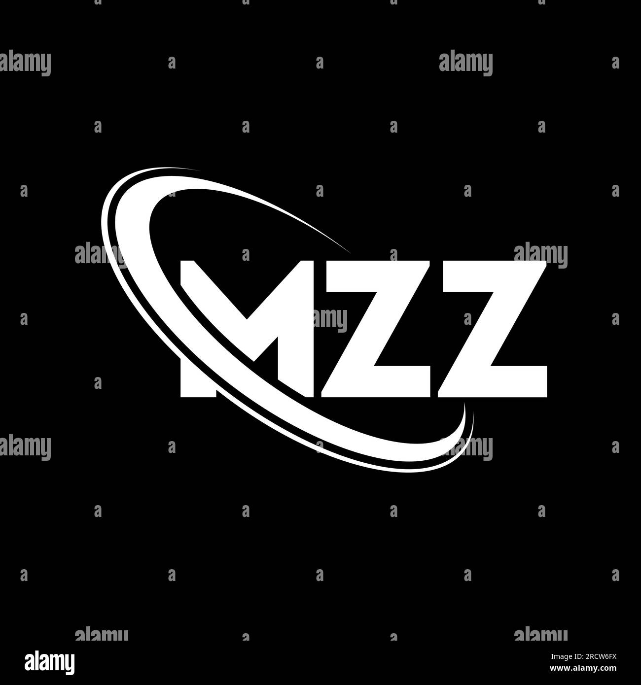 Mzz minimalist logo hi-res stock photography and images - Alamy
