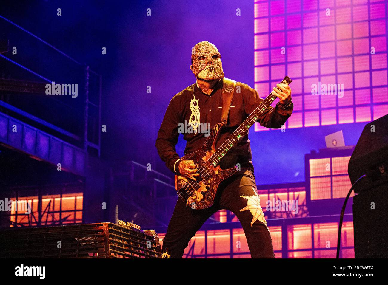 Alessandro Venturella of Slipknot performs at Inkcarceration Music and ...