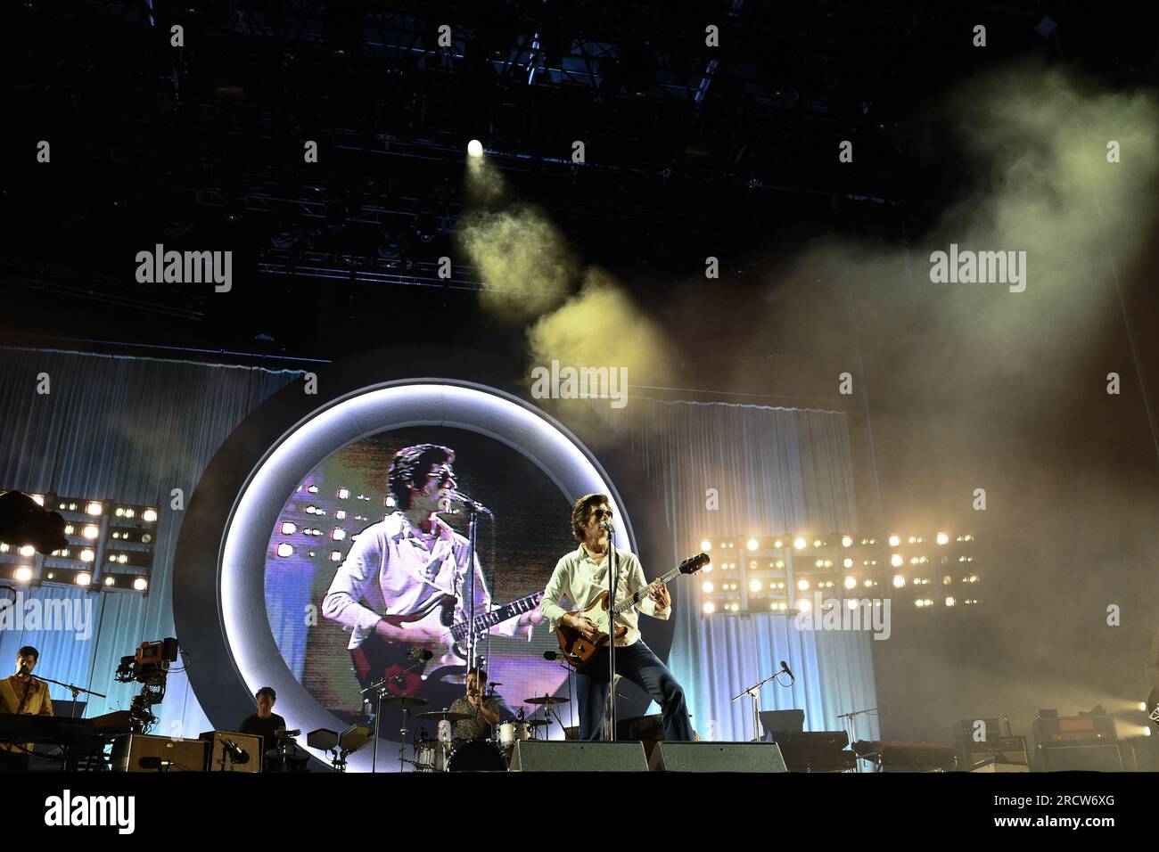 Arctic Monkeys during European Tour 2023 Rock in Roma 2023, at ...