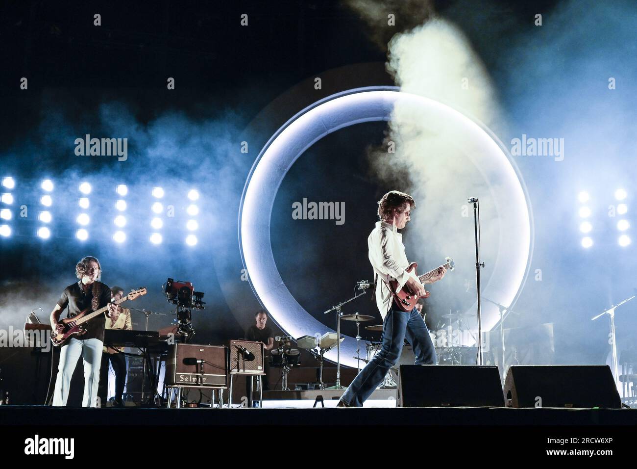 Arctic Monkeys during European Tour 2023 Rock in Roma 2023, at ...