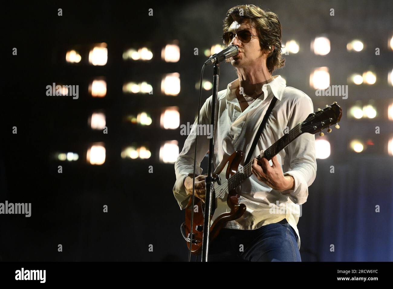 Arctic monkeys alex turner 2023 hi-res stock photography and images - Alamy
