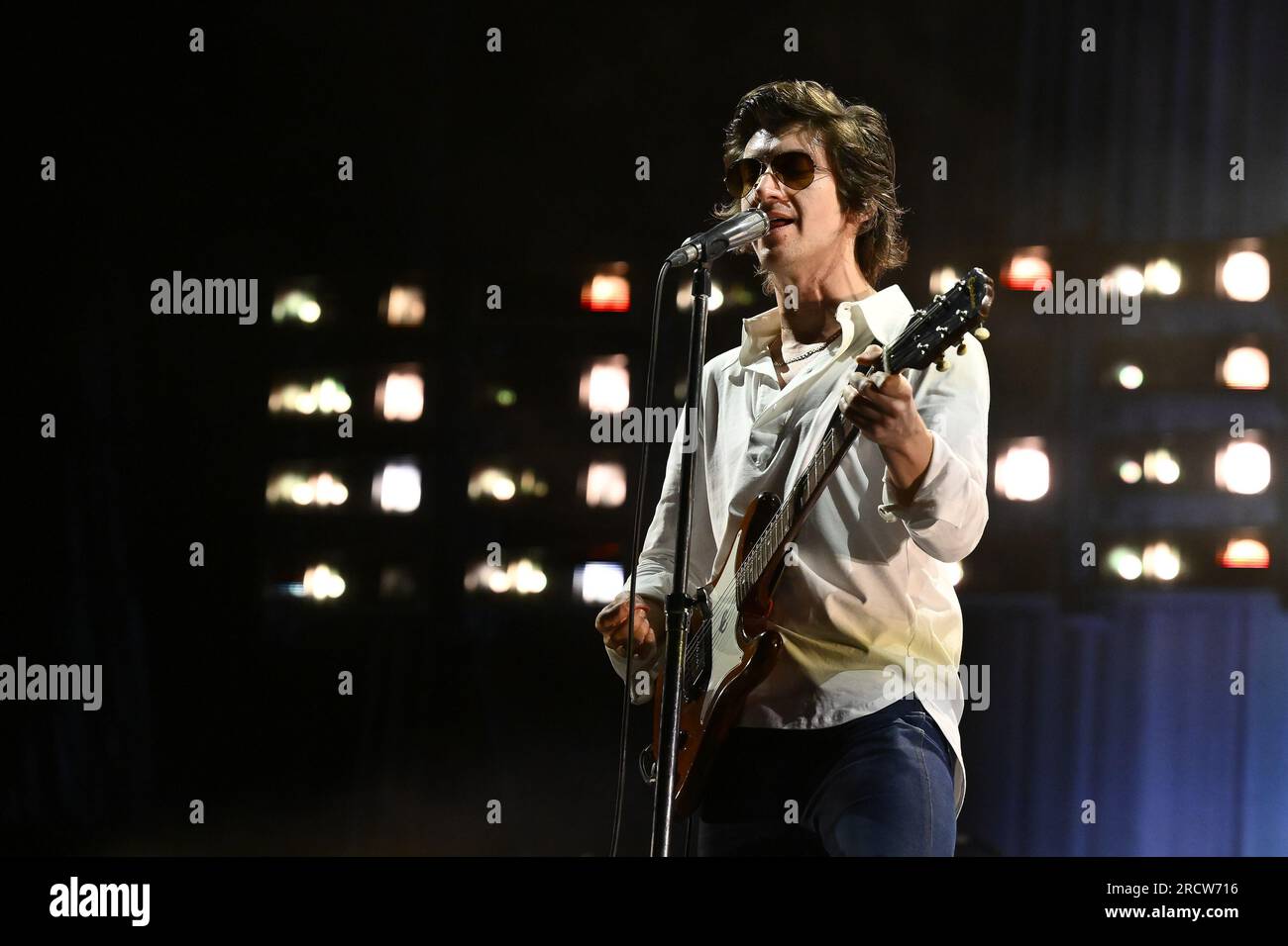 Arctic monkeys alex turner 2023 hi-res stock photography and images - Alamy