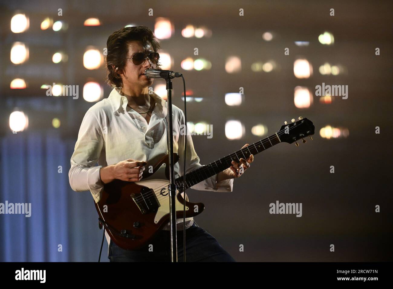 Arctic monkeys alex turner 2023 hi-res stock photography and images - Alamy