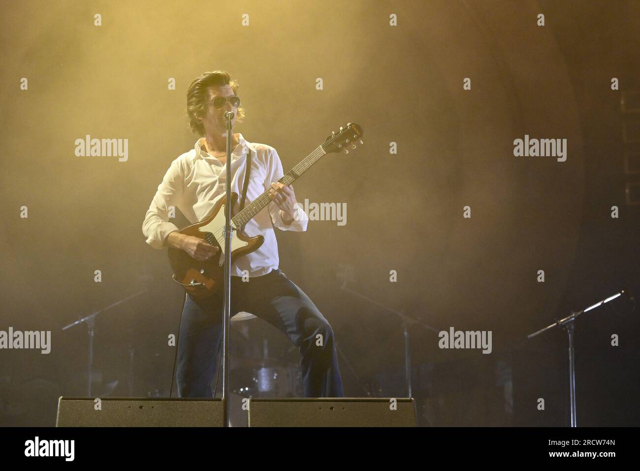 Arctic monkeys alex turner 2023 hi-res stock photography and images - Alamy