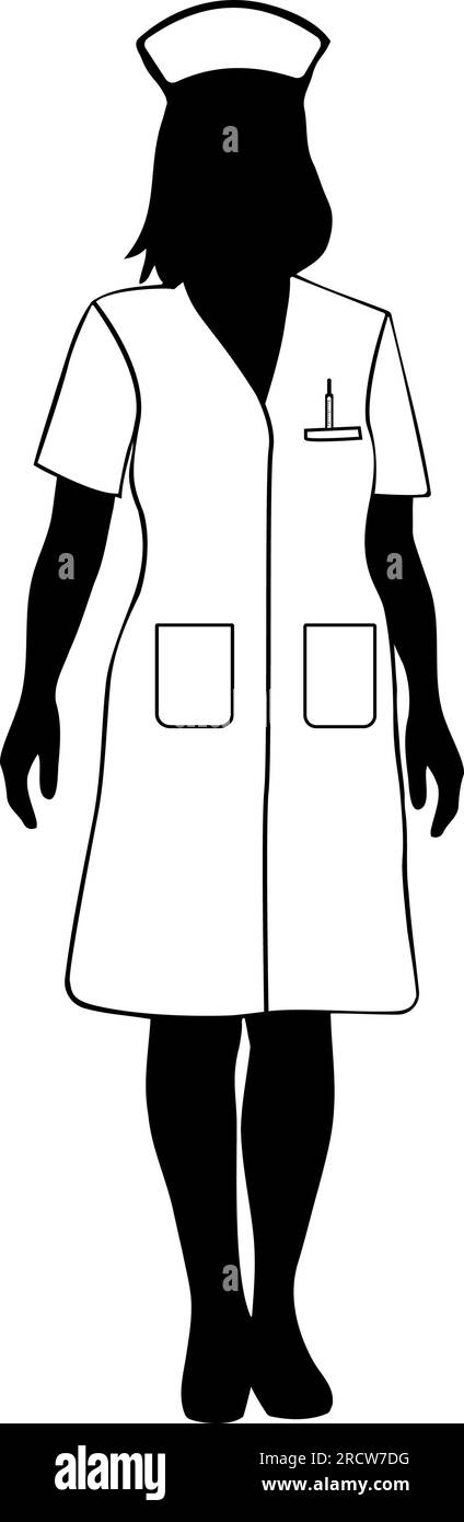 Nurse Silhouette Clipart