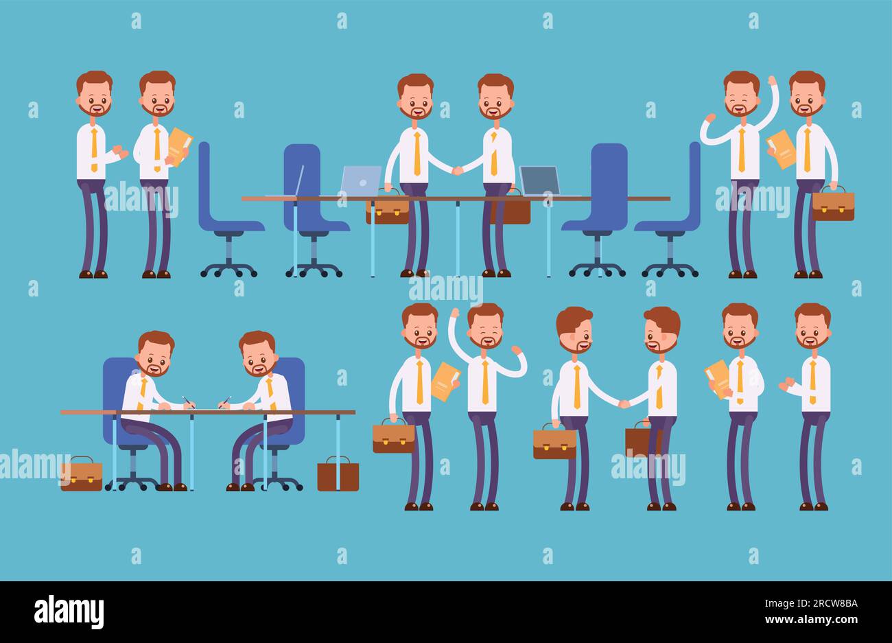 Conclusion of transaction Stock Vector Images - Alamy