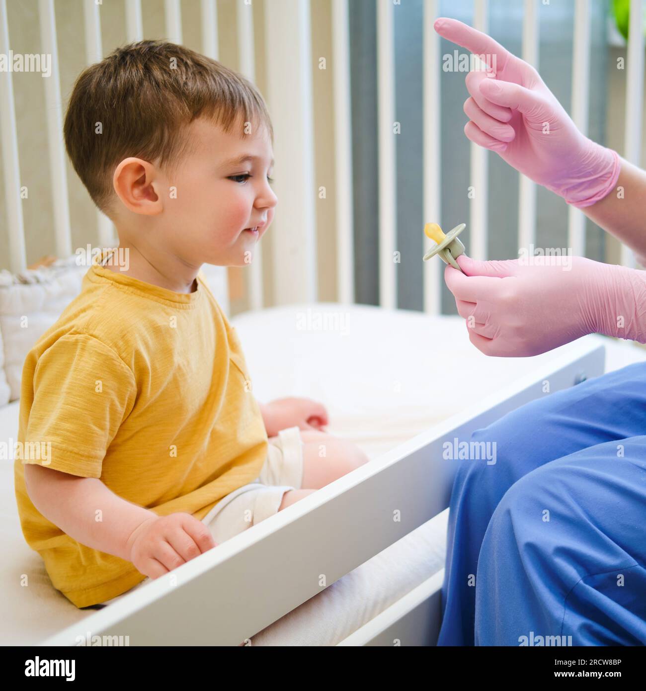 The doctor suggests starting the weaning process as early to promote ...