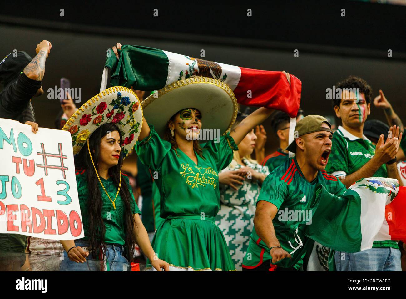 Concacaf gold cup final fans hi-res stock photography and images - Alamy