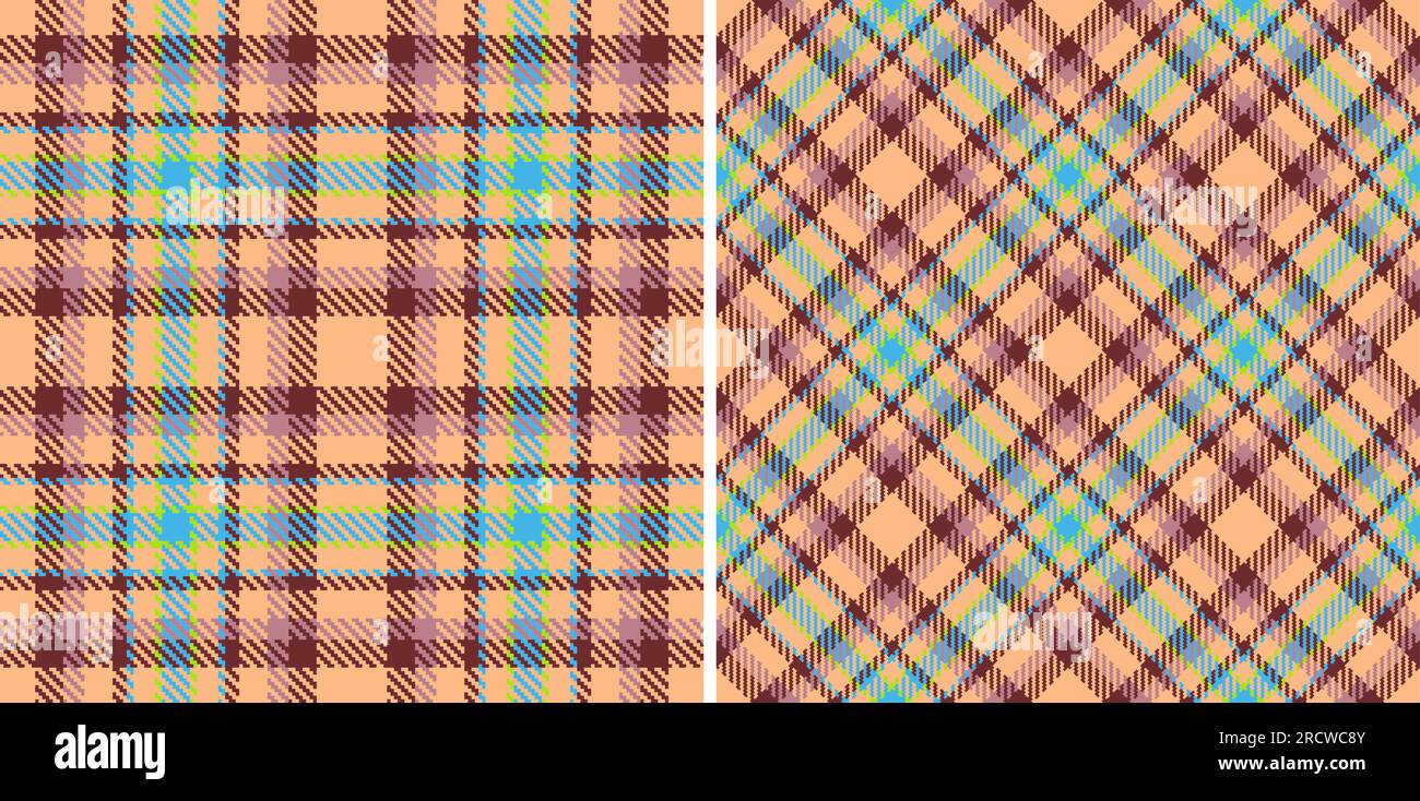 Fabric vector textile of check plaid seamless with a texture background ...