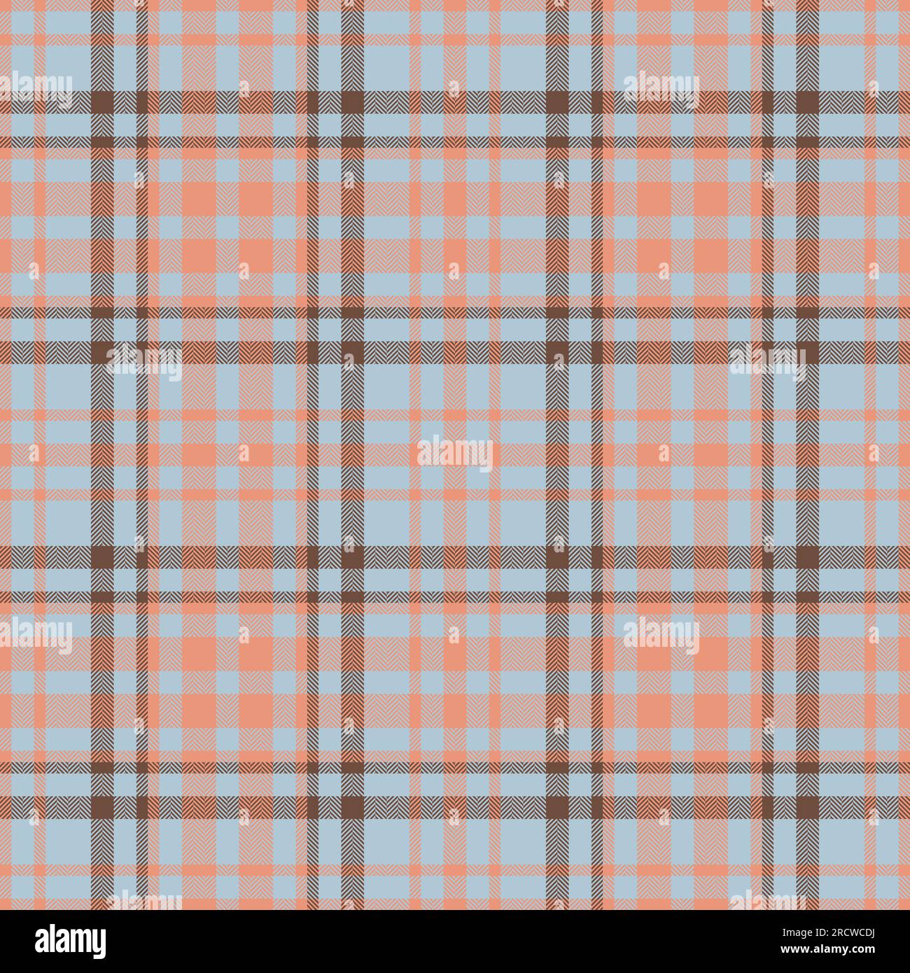 Plaid seamless pattern. Check fabric texture. Vector textile print ...