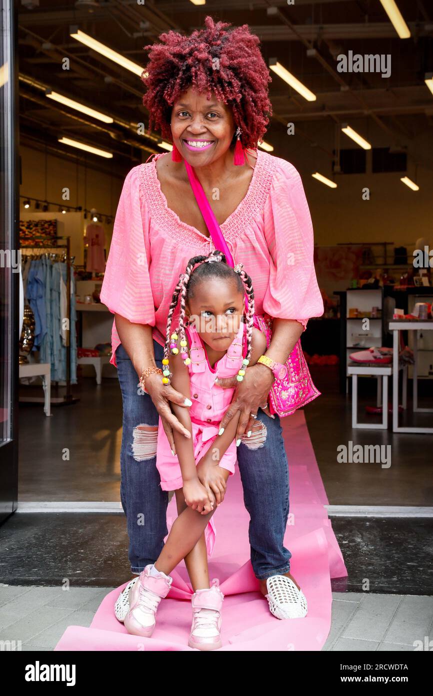 July 15, 2023, LOS ANGELES, CALIFORNIA, USA: Mrs. Harris and her ...