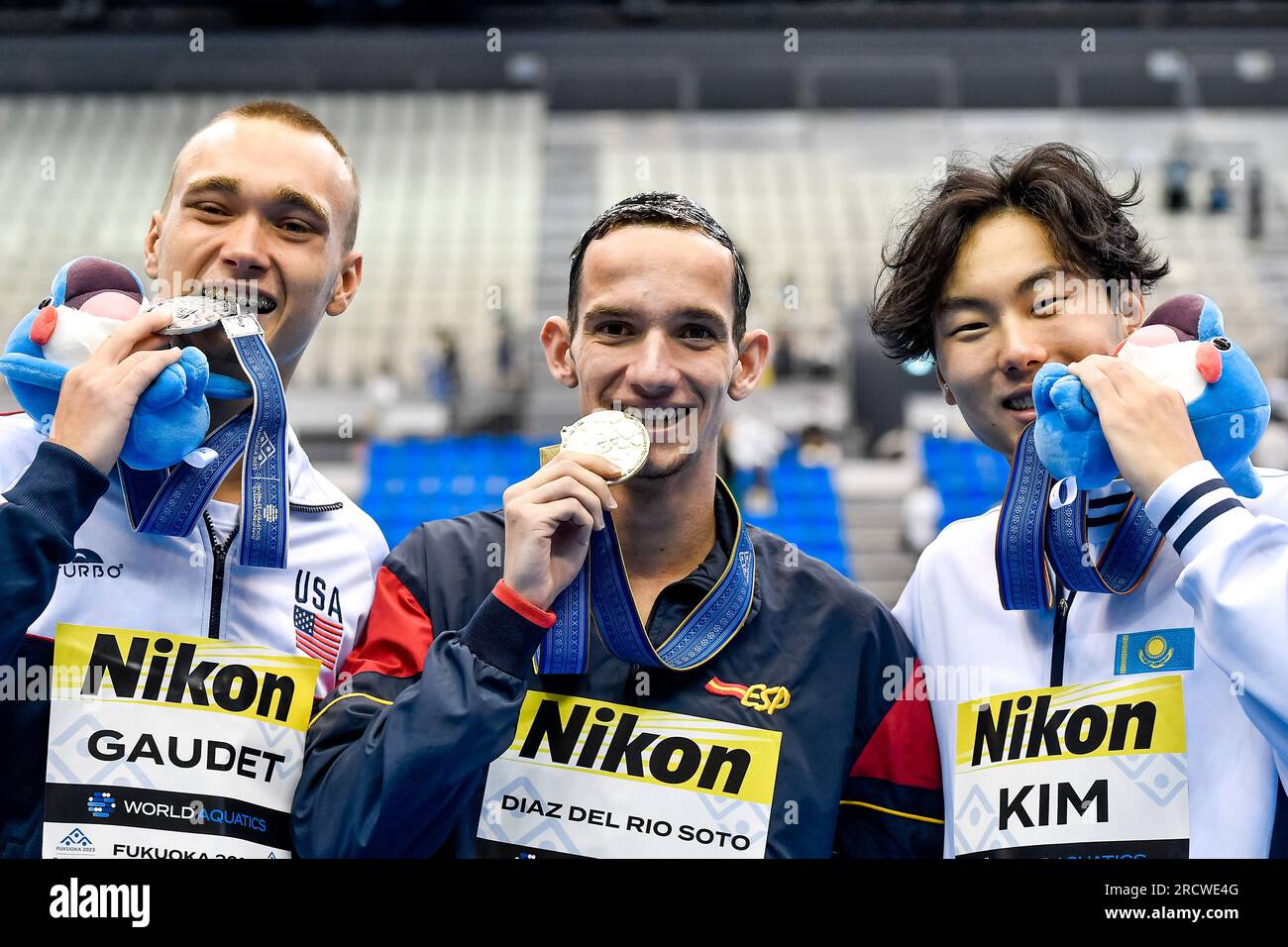 Fukuoka, Japan. 17th July, 2023. Kenneth Gaudet of the United States of ...