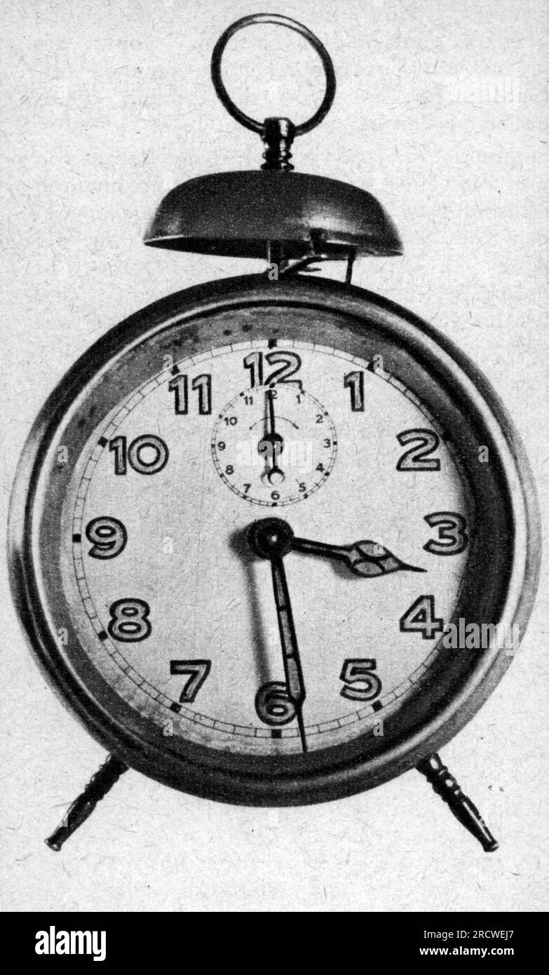 clock, alarm clock, 1965, ADDITIONAL-RIGHTS-CLEARANCE-INFO-NOT ...