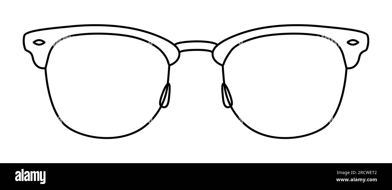 Eyeglass Outline