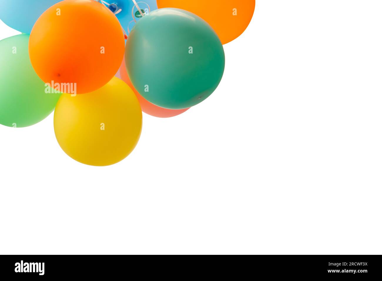 A Ballon isolated on a white background. Copy space Stock Photo - Alamy