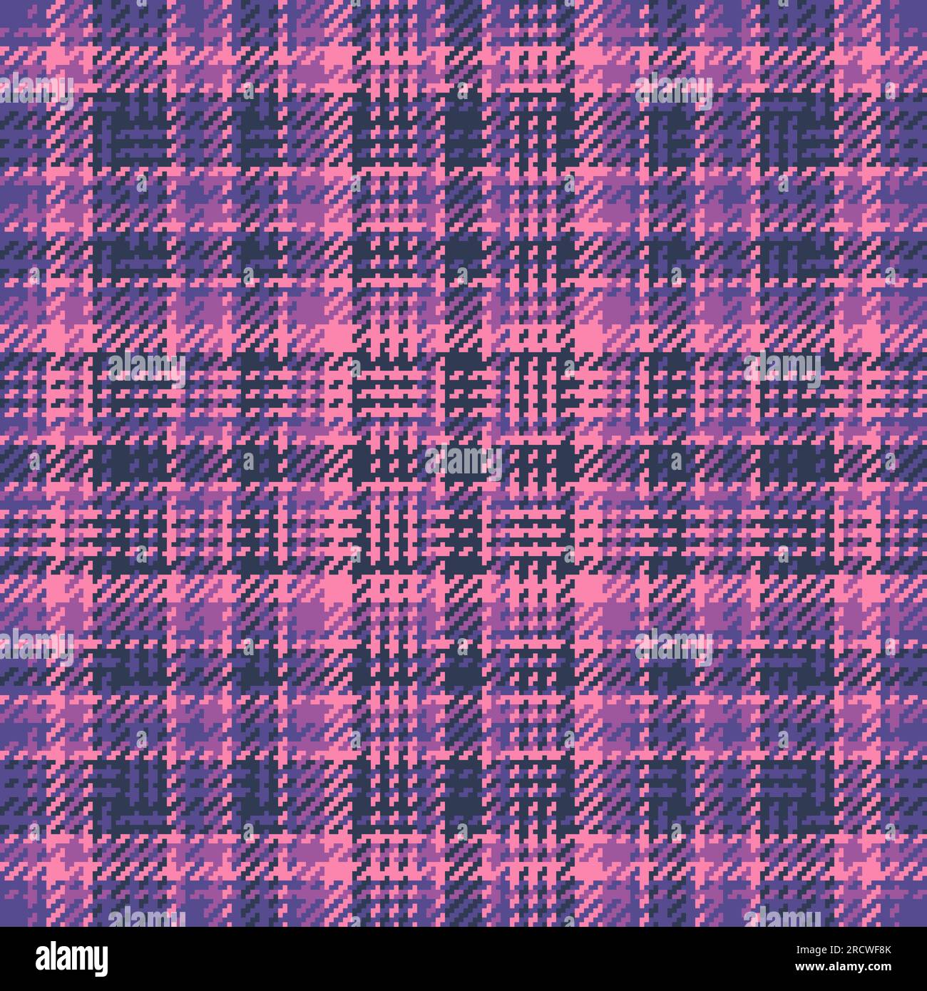 Pattern texture check of textile seamless vector with a tartan ...