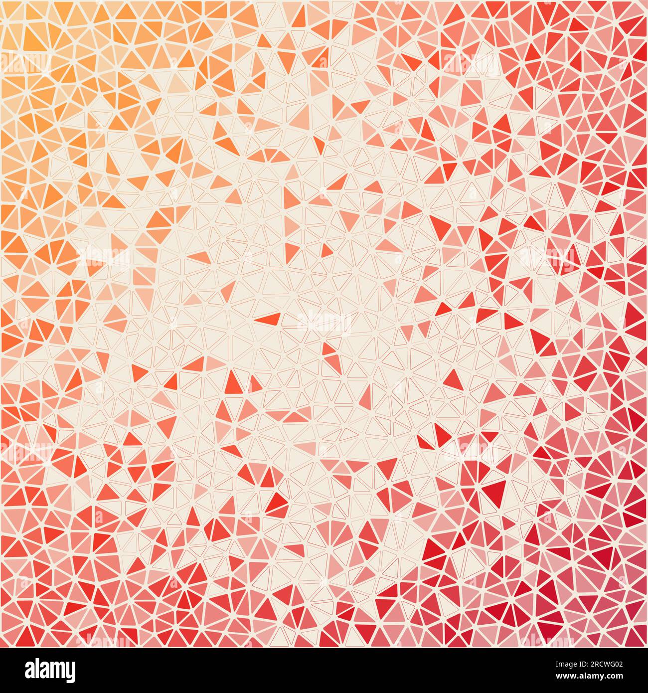 Abstract geometric background. Amazing scattered low poly triangles with colored gradient ...