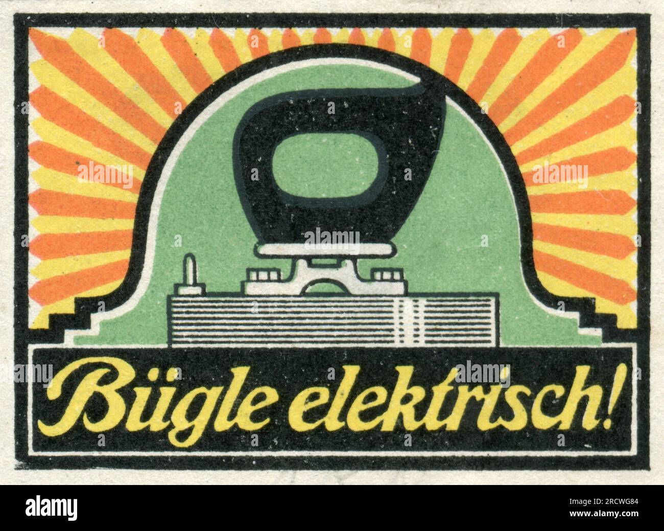 advertising, household appliance, electric iron, "Iron electrical ...