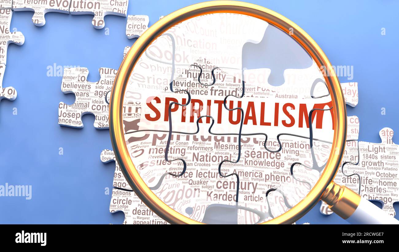 Spiritualism being closely examined along with multiple vital concepts ...