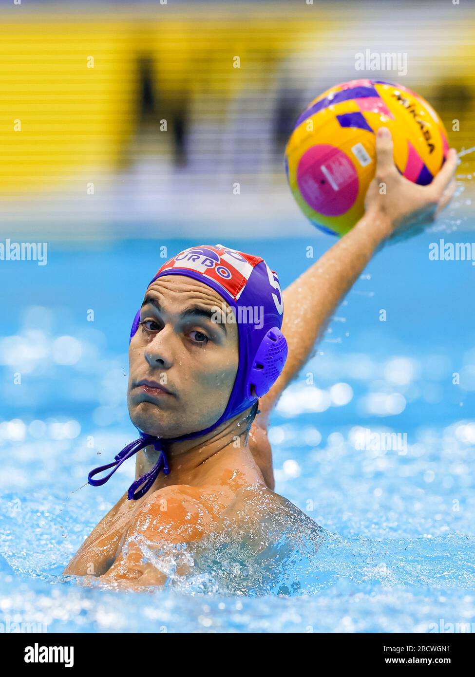 World aquatics championships 2023 mens waterpolo hi-res stock ...