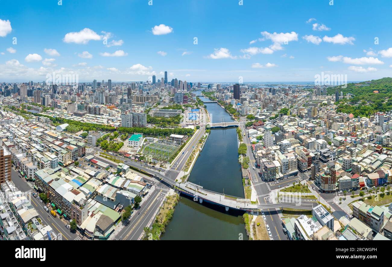 Kaohsiung port aerial hi-res stock photography and images - Alamy