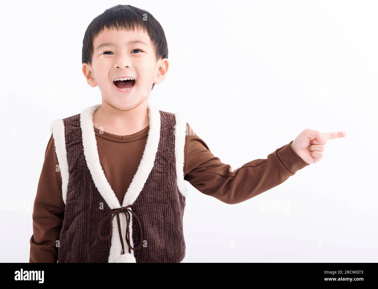 Child pointing hi-res stock photography and images - Alamy